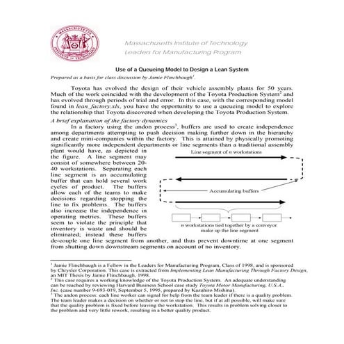 Design lean sysm | PDF