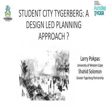 Design led planning presentation at Department of Design a World Design ...