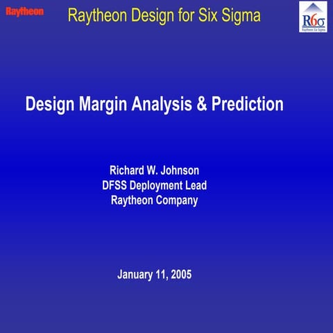 Design margin analysis & prediction 2005 | PDF