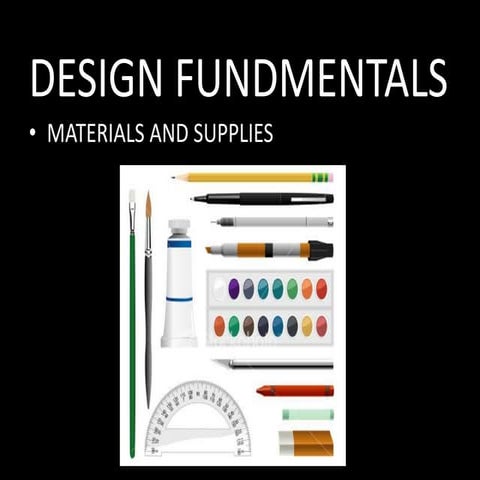 Design Materials | PPTX