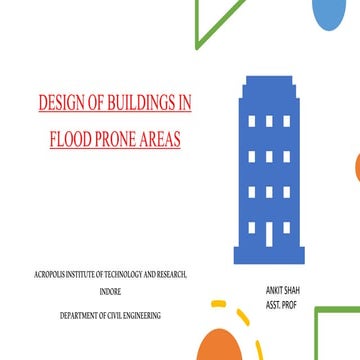Design of buildings in flood prone areas | PDF | Home Insurance | Insurance