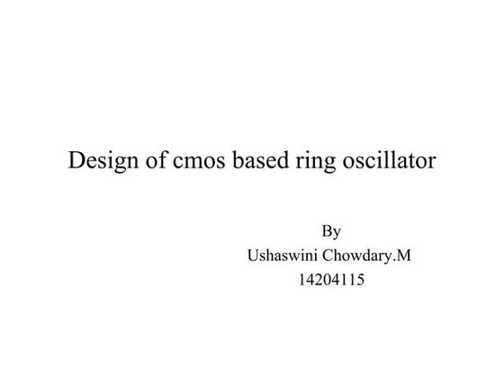 Ring oscillator.pptx