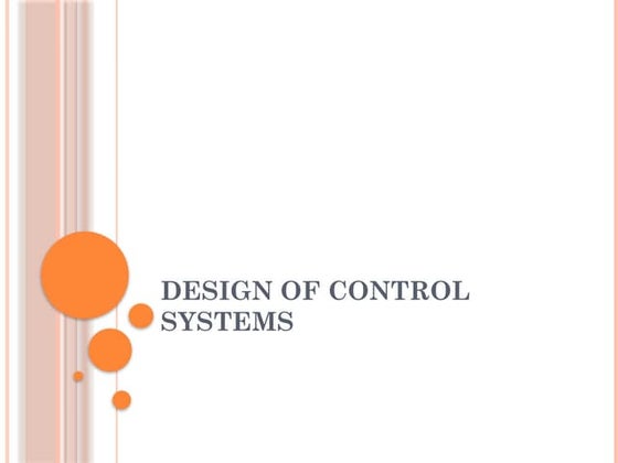 179529572 Root Locus Control System Design Pptppt