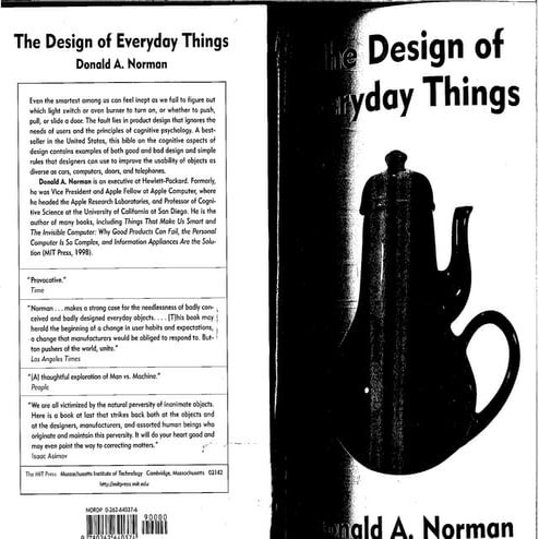 Design of everyday things | PDF