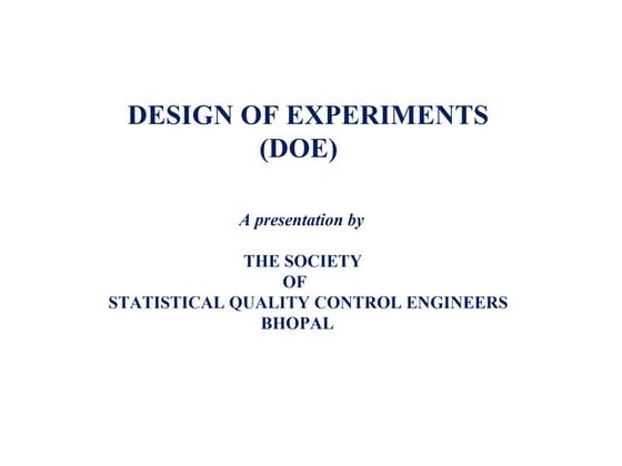 Design of experiments-Box behnken design | PDF | Physics | Science