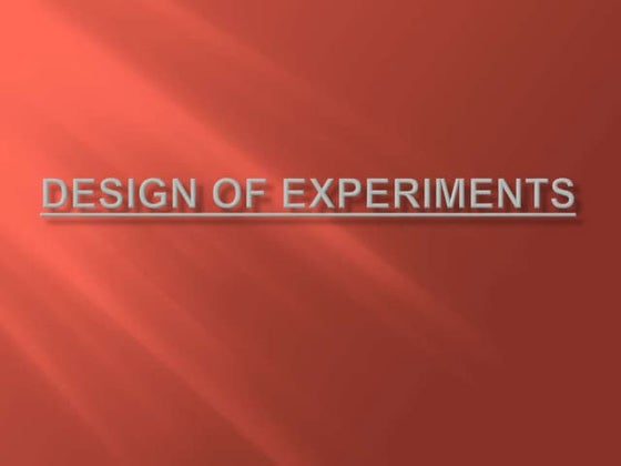 comparison of CRD, RBD and LSD | PPTX | Science