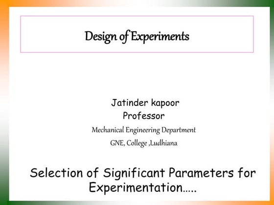 Design of experiments-Box behnken design | PDF | Physics | Science