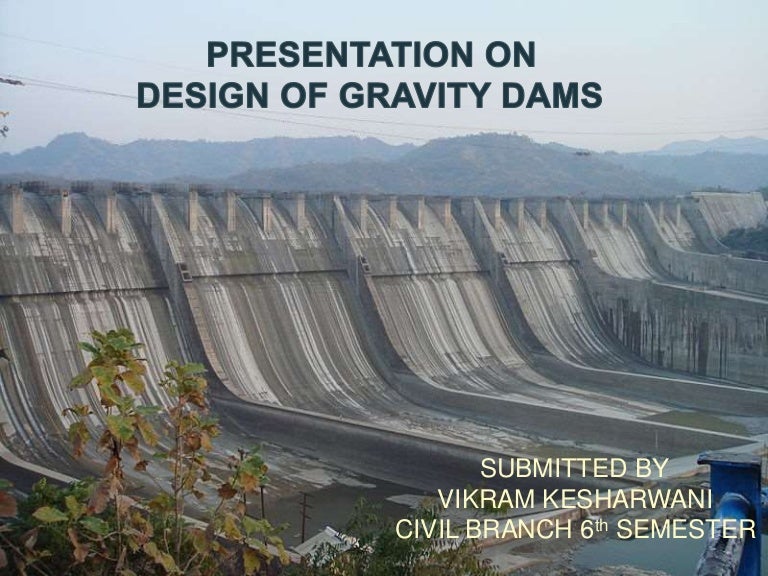 Design of gravity dams