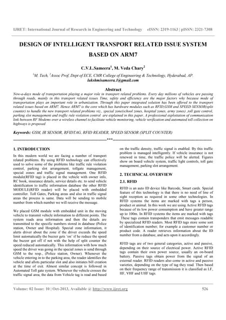 Irjet Smart Ambulance Movement And Monitoring System Using Gsm And