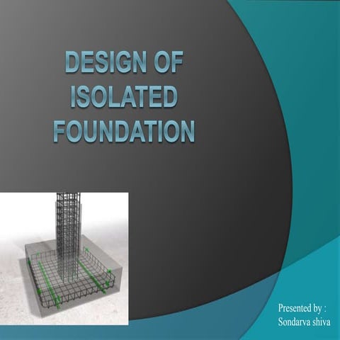 Isolated footing design | PDF