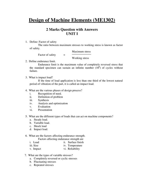 25 best mechanical engineering interview questions and answers pdf free ...