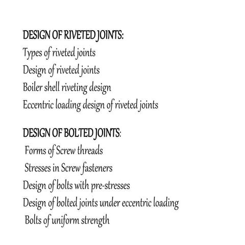 Design of machine members notes part i | PPTX