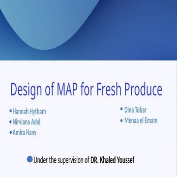 Design of MAP for Fresh Produce.pptx