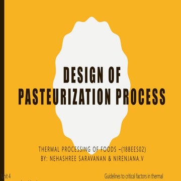Haccp of milk pasteurization | PPTX