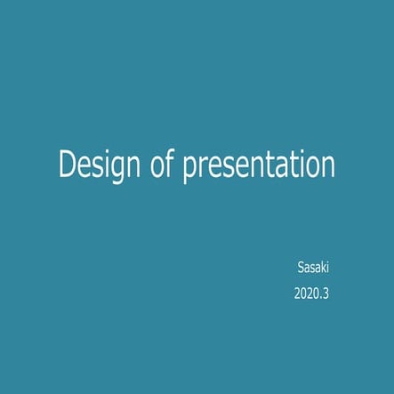 5 principle for business slide design | PPT