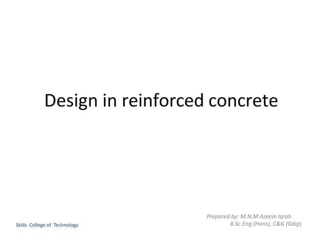 Beam And Slab Design Pdf