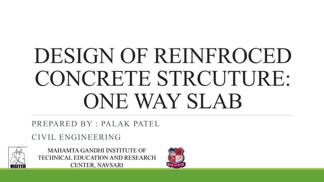 Slabs Beam Reinforcement Detailing | PPT