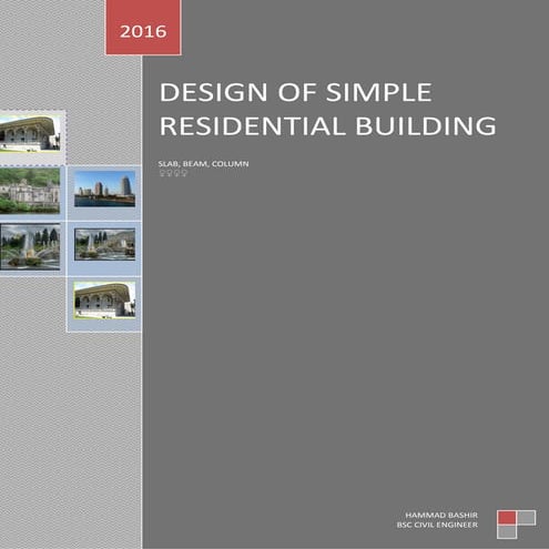 Design of residential building | PDF | Civil Engineering Industry ...