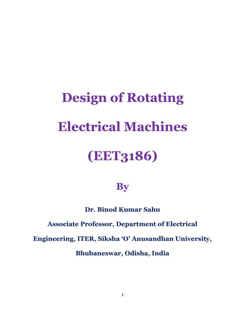 Electrical machine-basic | PPT