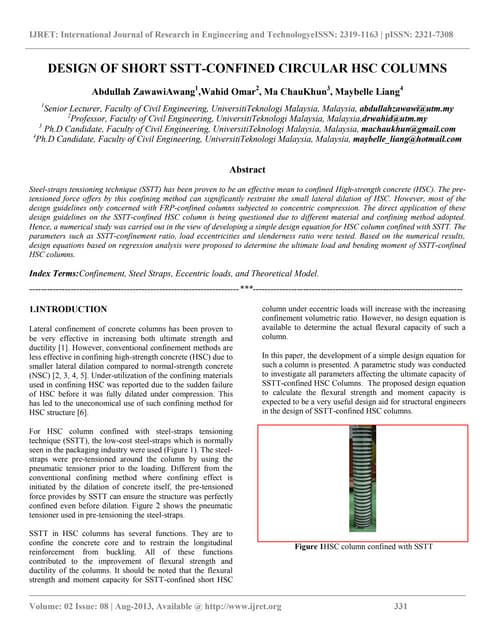 Analysis and Design of Rectangular and L-Shaped Columns Subjected to Axial Load and Biaxial ...