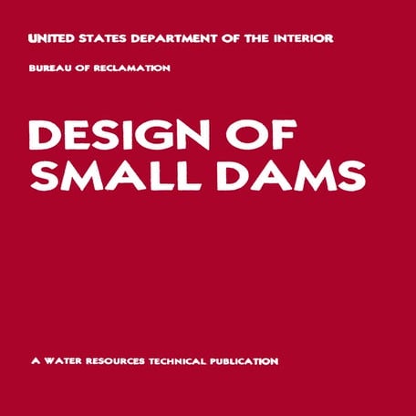 Design of small dams | PDF