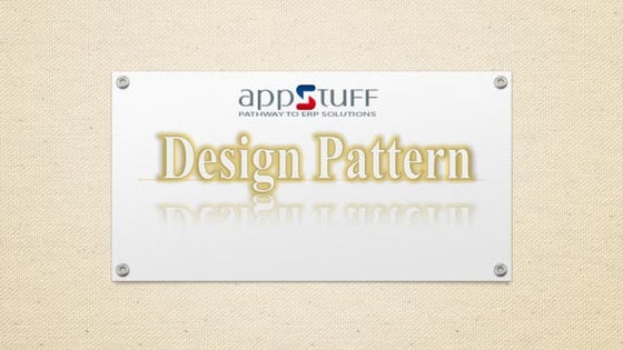 Factory design pattern | PPTX