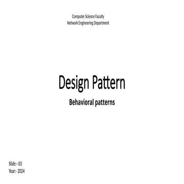 Design Pattern Slide 03aaaaaaaaaaaaaaaaaaa Pptx