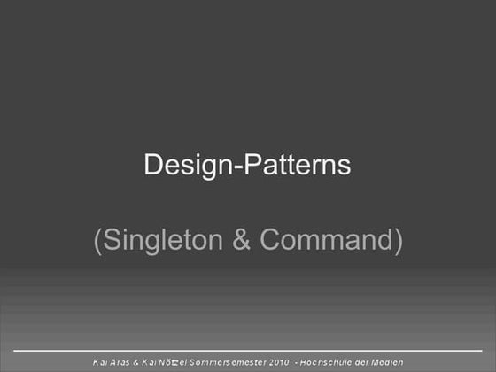 Command Pattern Ppt 4623