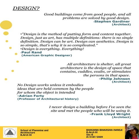 Philosophy of Design | PDF
