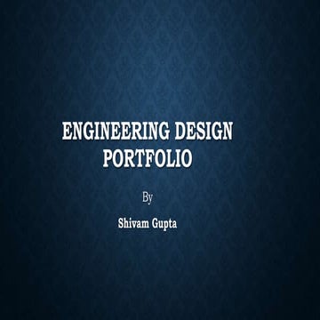 Design portfolio | PPTX