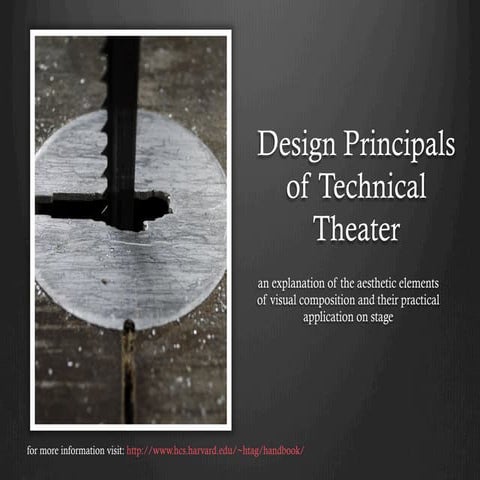 Design Principals of Technical Theater | PDF | 3-D Graphics | Computer ...