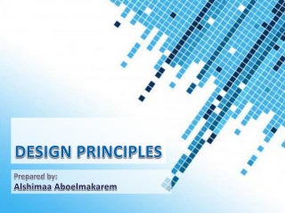 03 architectural principles & elements | PPT