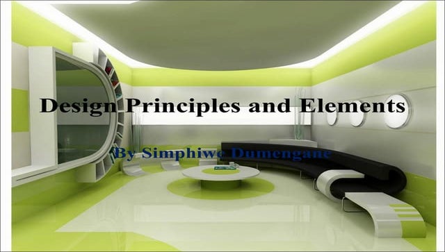 Design principles | PPT