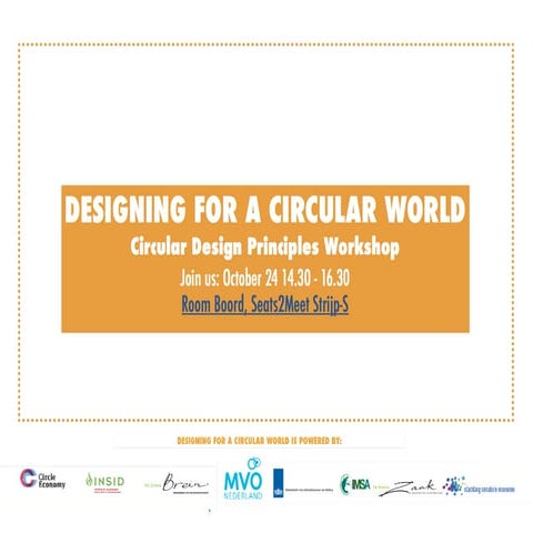 Design principles for a circular economy | RACE coalition for Dutch ...