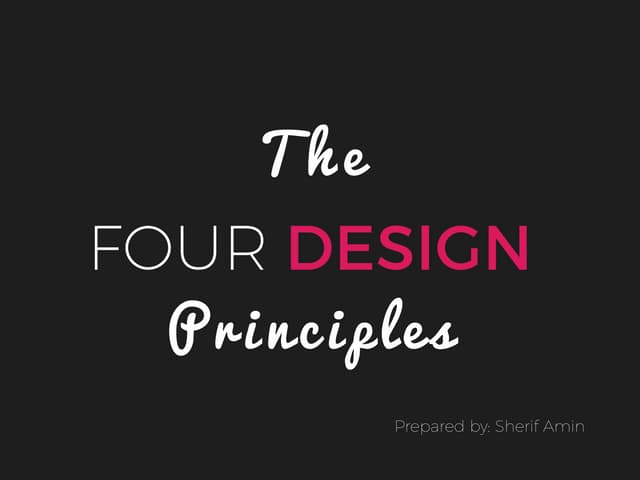 CARP Design Principles
