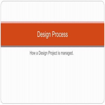 Design process | PPTX