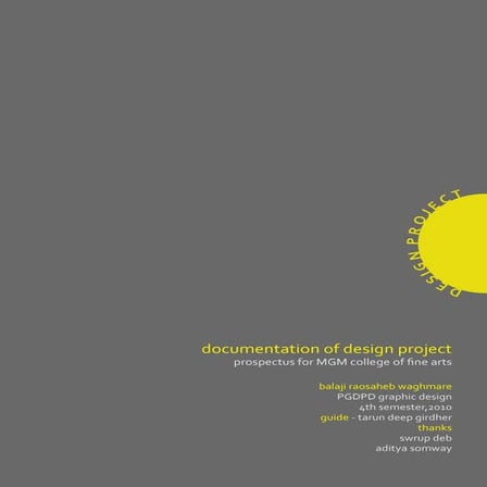 Design project documentation 2010 | PDF
