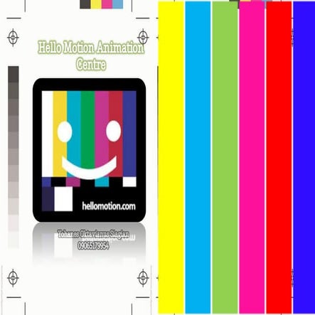 Design report PAI4 -Hello Motion Animation | PPT