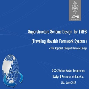 Design Scheme for Superstructure of 70m Approach Bridge Using Upward ...
