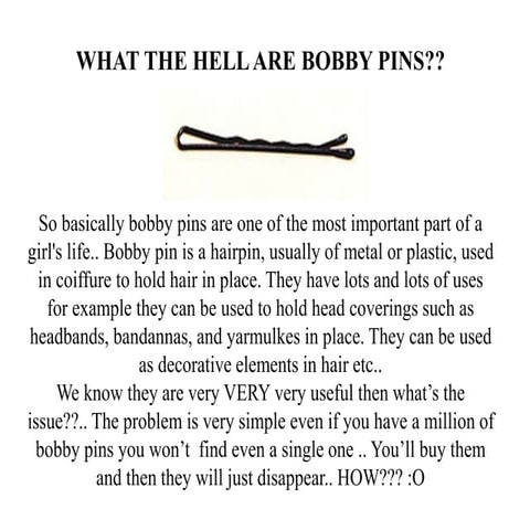 BOBBY PINS | PPT