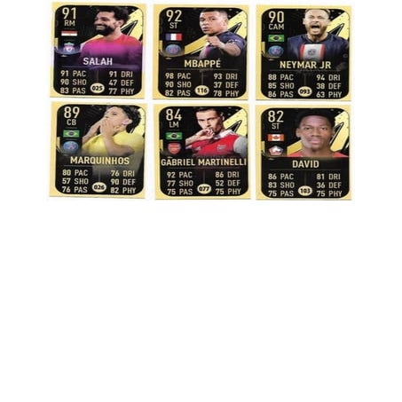 Figurinhas de futebol para imprimir - cards | PDF