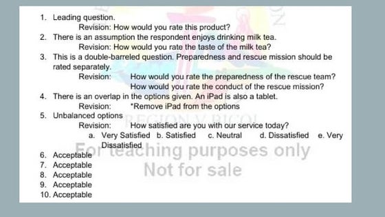 Quantitative Research Instruments | PDF | Standardized Testing ...