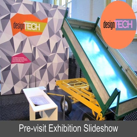 Design tech 2013 exhibition slideshow | PPT