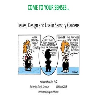 Come to your Senses | PDF