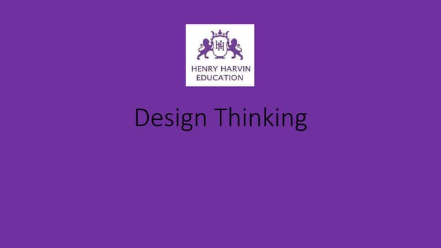 Design thinking notes | PDF