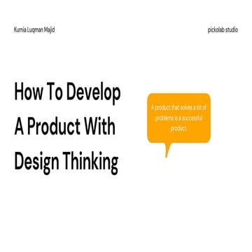 Design thinking | PPTX
