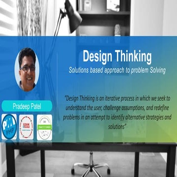Design Thinking Solution Based Approach To Problem Solving Ppt