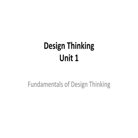 Design Thinking 1 Pptx