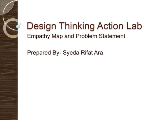 Empathy map | PPT