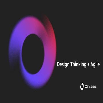 Design thinking + agile | PPTX